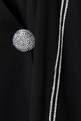 Shop Elna Line Black Crystal Beaded Abaya for Women | Ounass UAE
