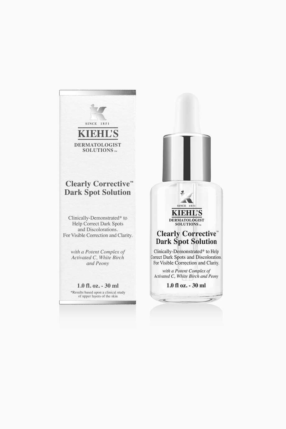 Shop Kiehl's Multicolour Clearly Corrective Dark Spot Solution, 30ml ...