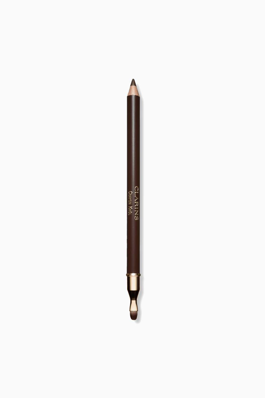 Shop Clarins Multicolour Intense Brown Crayon Khôl Eye Pencil for Women ...
