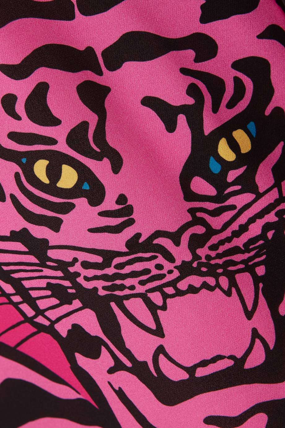 Shop Valentino Pink Pink Tiger-Print Top for Women | Ounass UAE