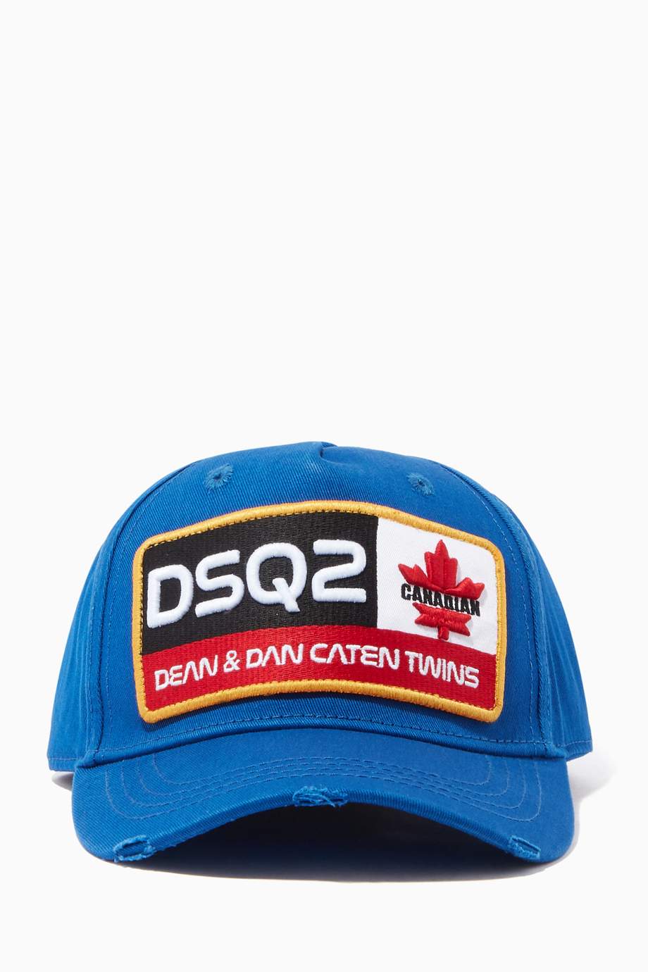 Shop Dsquared2 Blue Blue DSQ2 Baseball Cap for Men | Ounass Oman