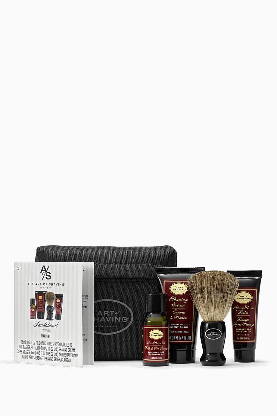 Shop The Art of Shaving Multicolour Sandalwood Shave Starter Kit for ...