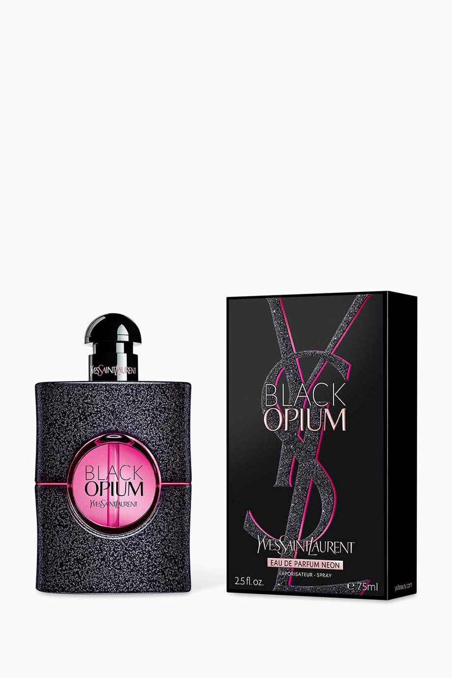 Shop Ysl Beauty Multicolour Black Opium Neon Eau De Parfum 75ml For Men Ounass Uae