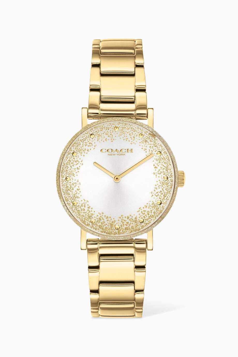 Shop Coach Gold Perry Watch, 28mm for Women | Ounass UAE