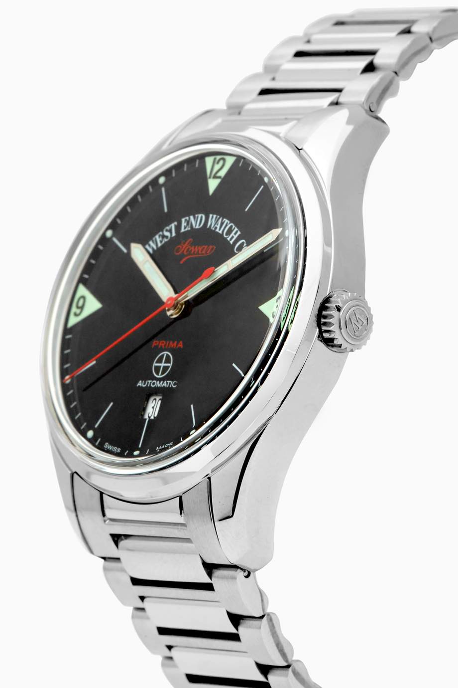 Shop West End Watch Co. Silver Sowar Prima Automatic Watch, 39mm for ...