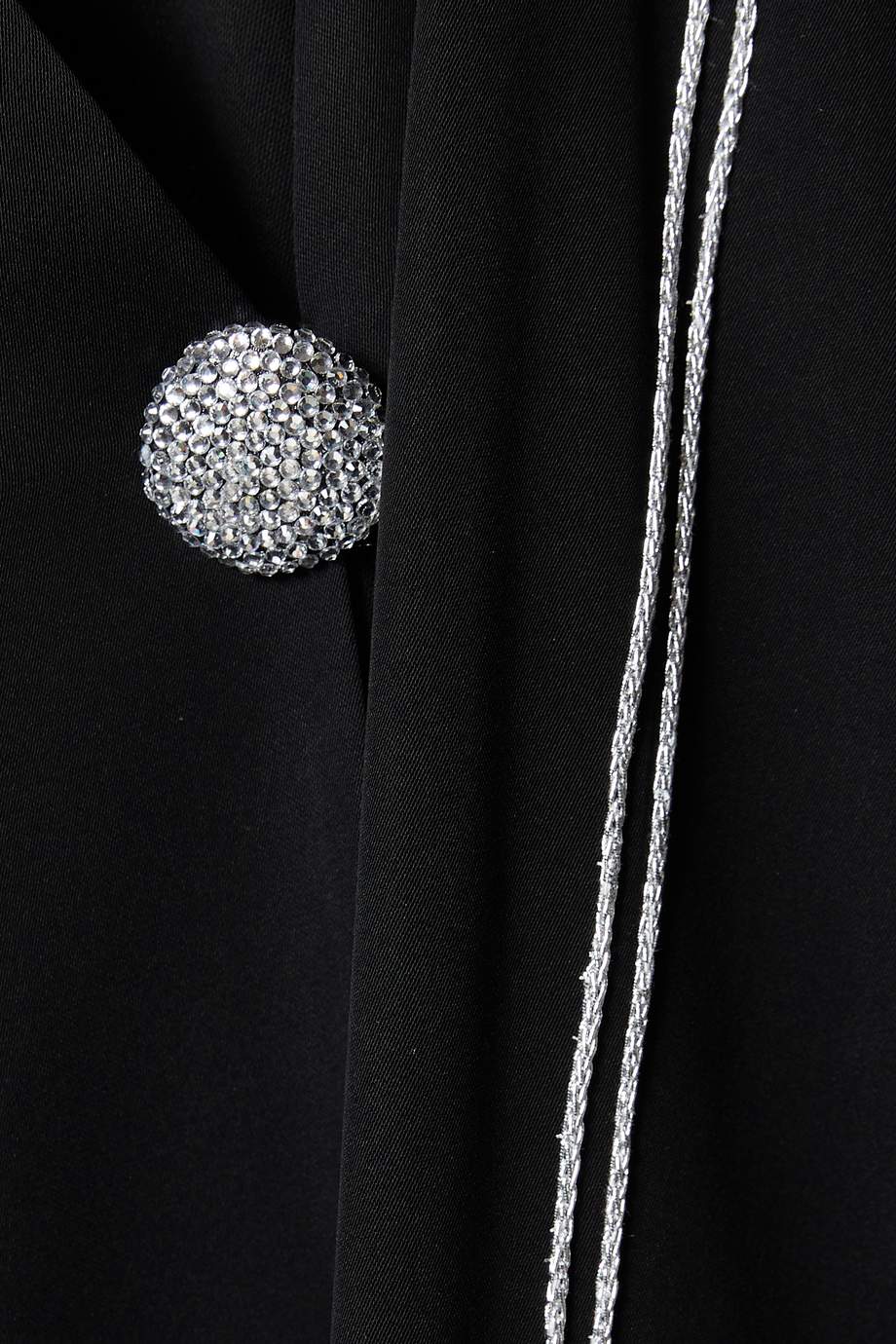 Shop Elna Line Black Crystal Beaded Abaya for Women | Ounass UAE