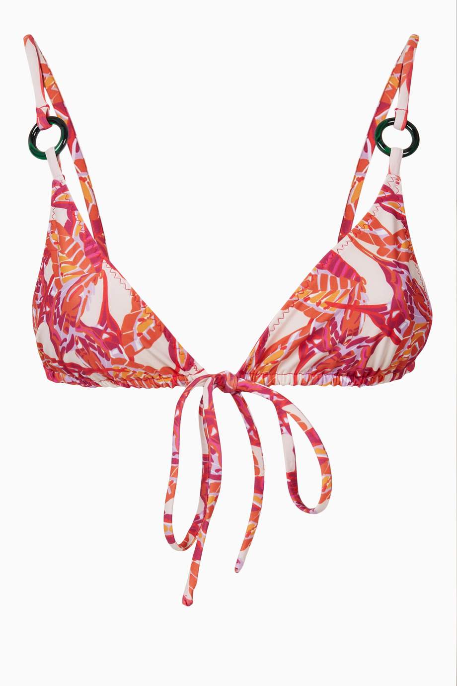 Shop Palm Swimwear Pink Isadore Bikini Top for Women | Ounass UAE