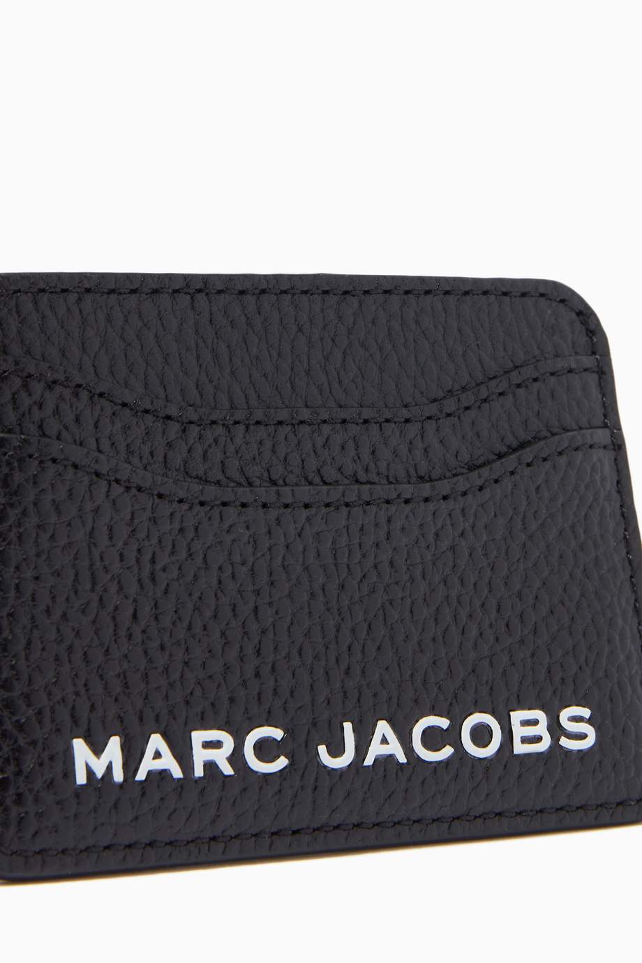Shop The Marc Jacobs Black The Bold Card Case in Leather for Women ...