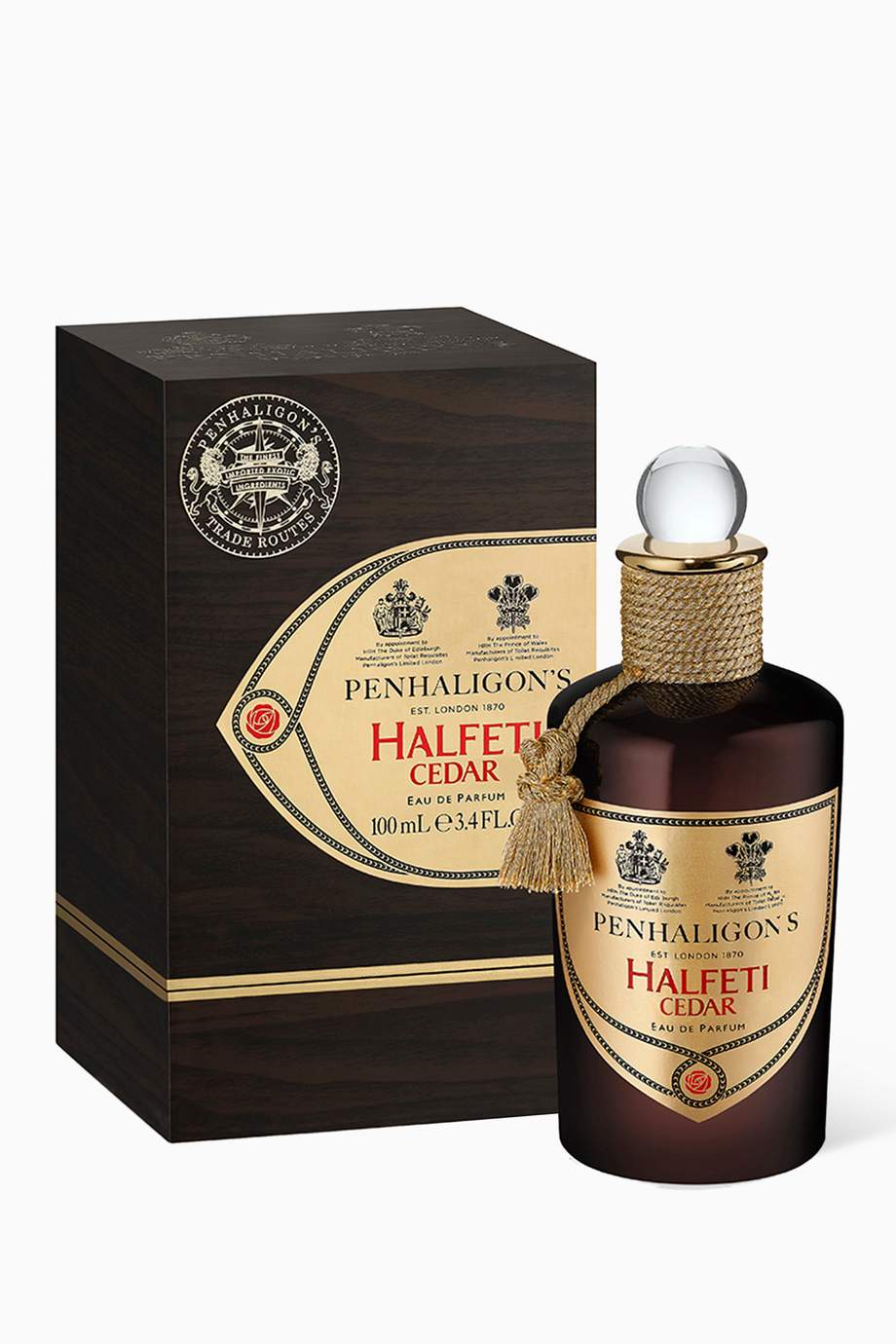 Shop Penhaligon’s Multicolour Halfeti Cedar Eau de Parfum, 100ml for ...