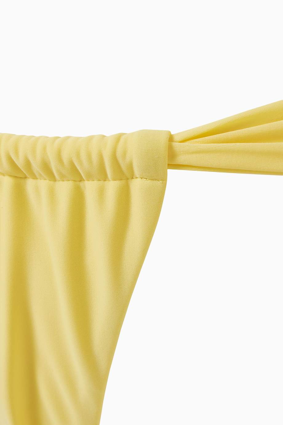 Shop Montce Swim Yellow Sandra Bikini Bottoms in Lycra for Women ...