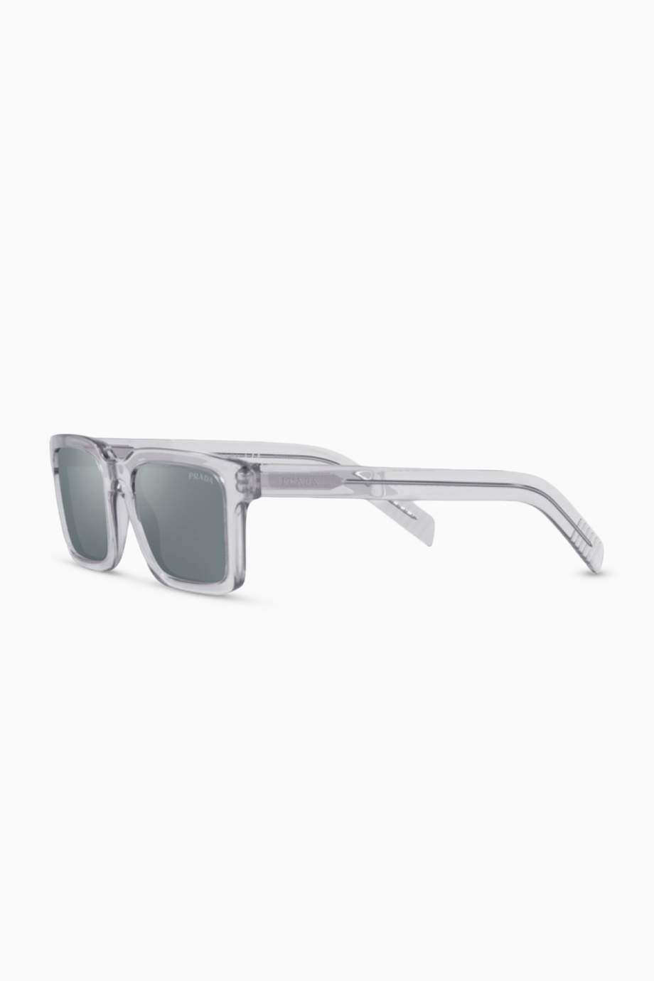 Shop Prada Grey D-frame Sunglasses in Acetate for Men | Ounass UAE