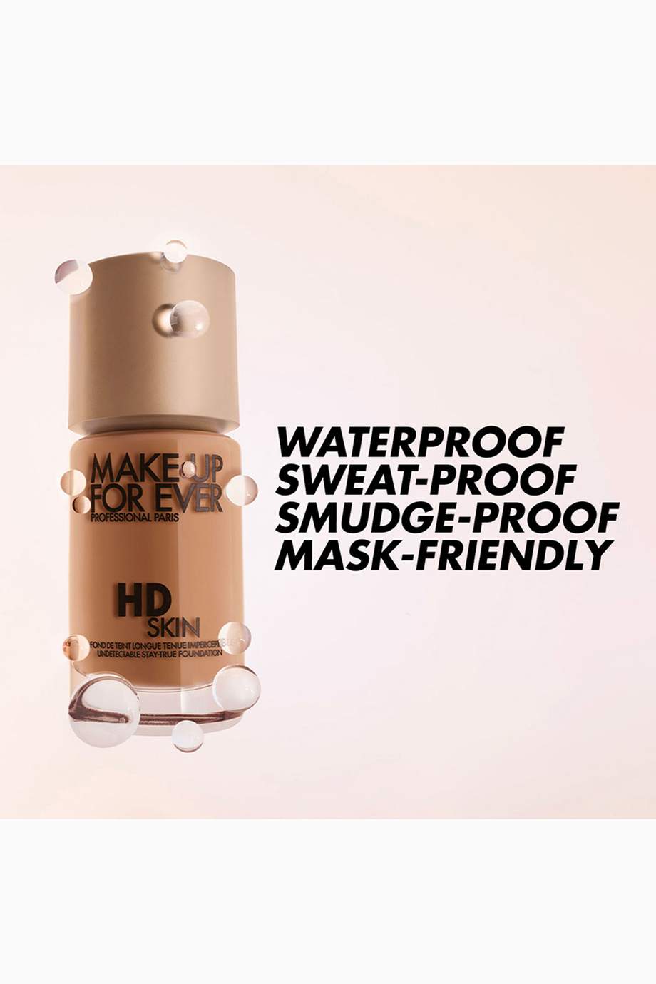 Shop Make Up For Ever Multicolour 1n14 Beige Hd Skin Foundation 30ml
