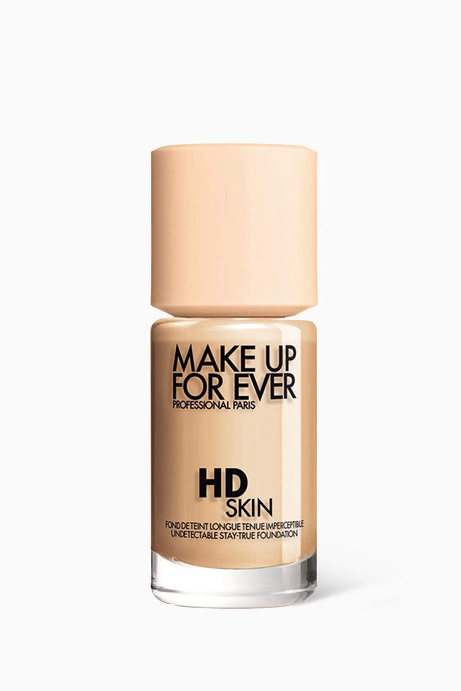 Shop Make Up For Ever Multicolour 1n14 Beige Hd Skin Foundation 30ml