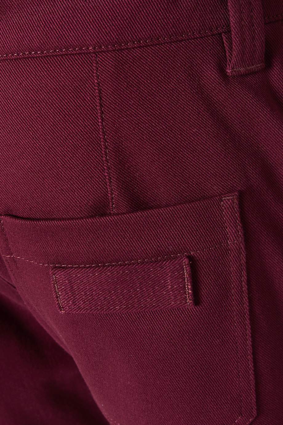 Shop Versace Red Medusa Motif Pants in Cotton for Men | Ounass UAE